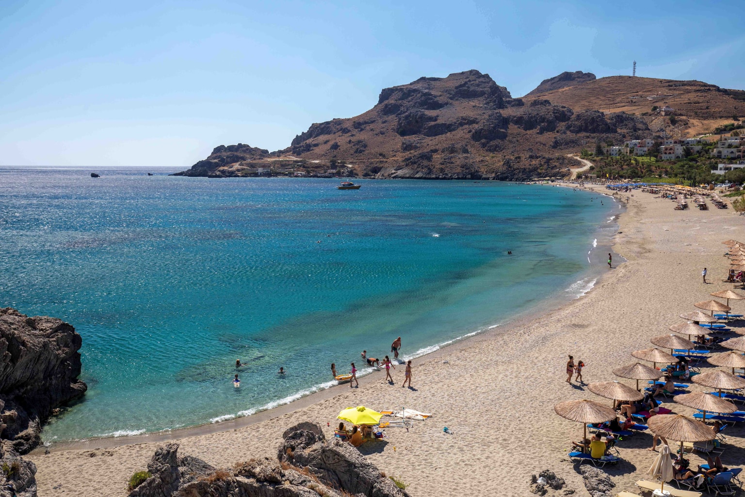 Damnoni Beach - Discover Crete