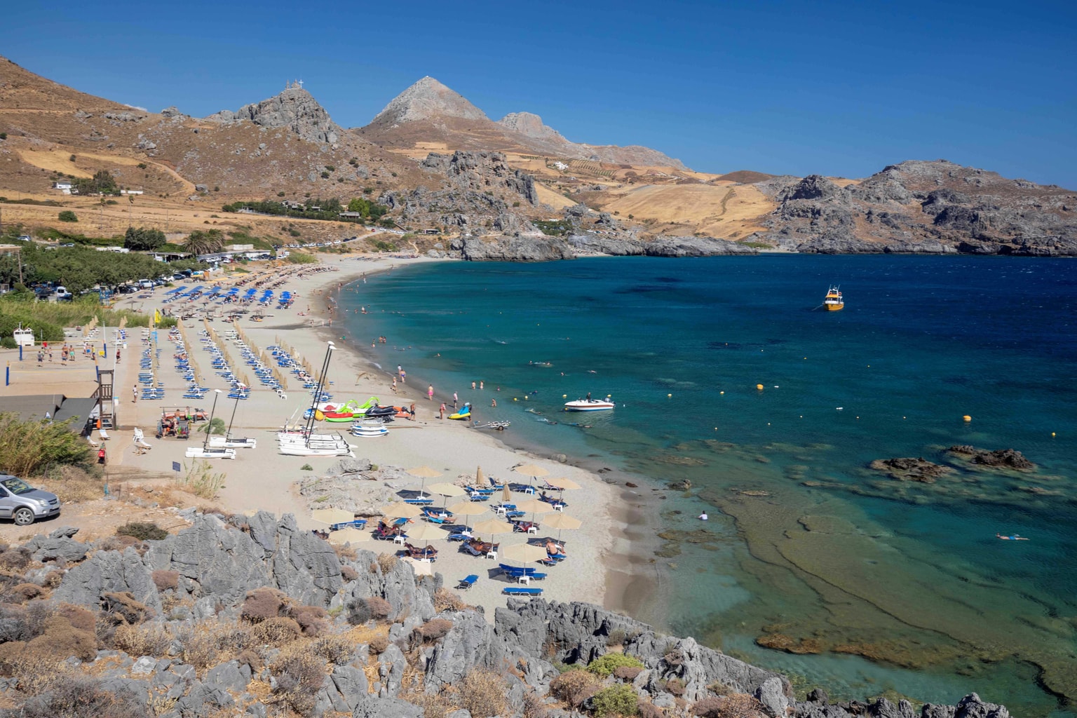 Damnoni Beach - Discover Crete