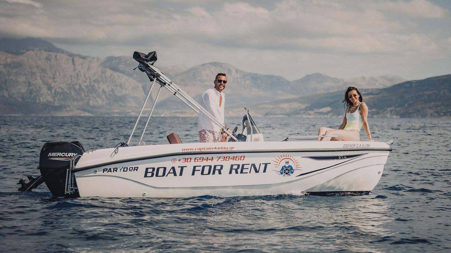 Captain4aday: Explore the sea with an experienced captain - Discover Crete