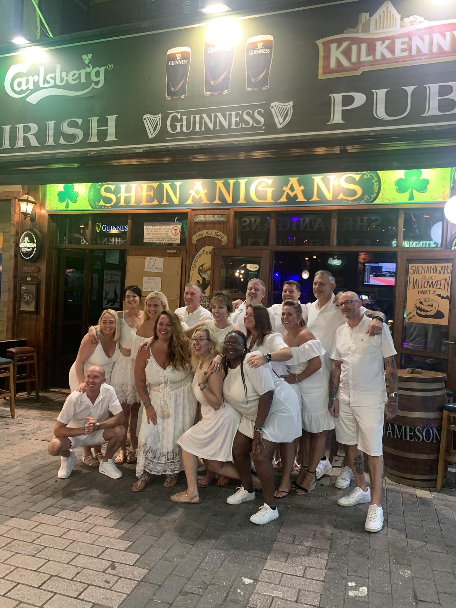Shenanigans: An Irish bar livening up the beachfront in Hersonissos ...