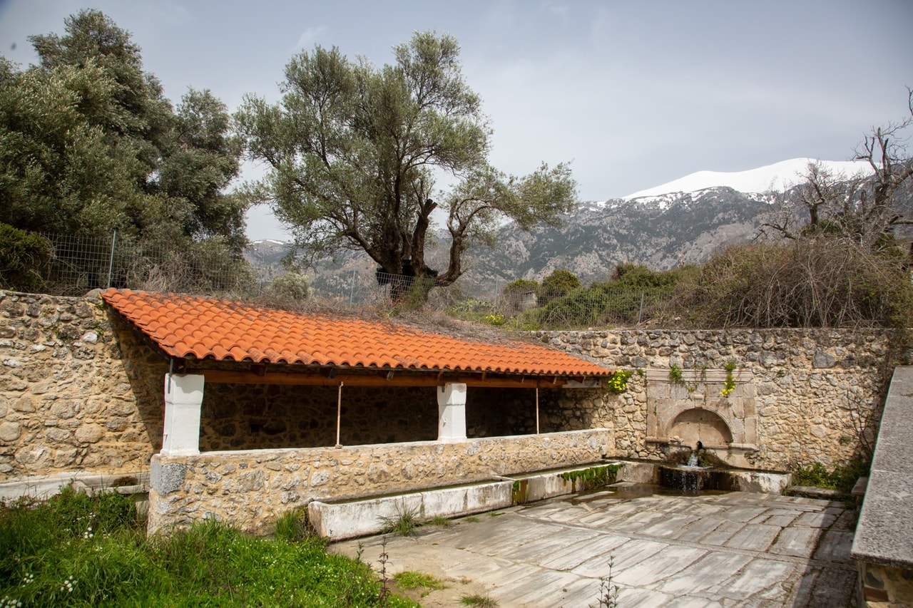 The Fountain in Vizari, Amari - Discover Crete