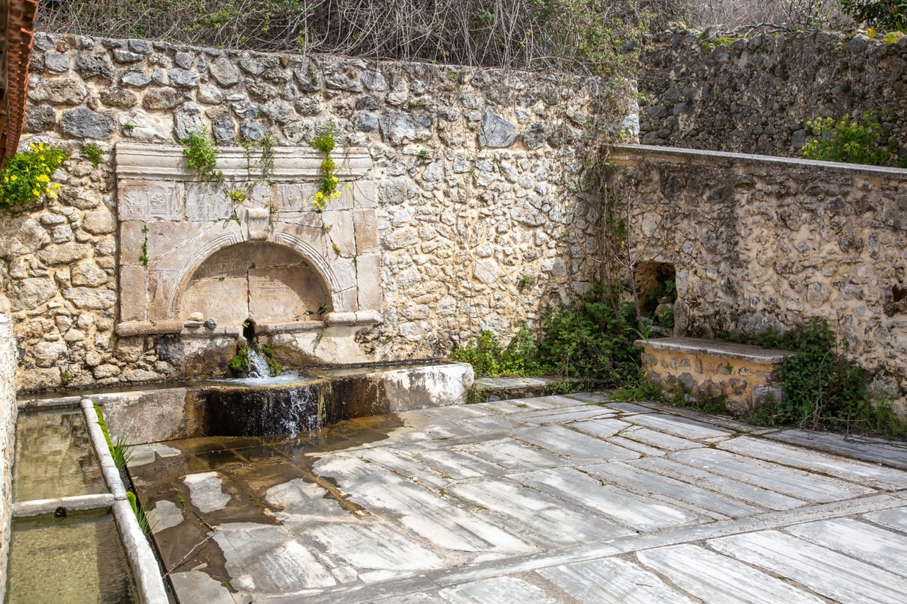 The Fountain in Vizari, Amari - Discover Crete